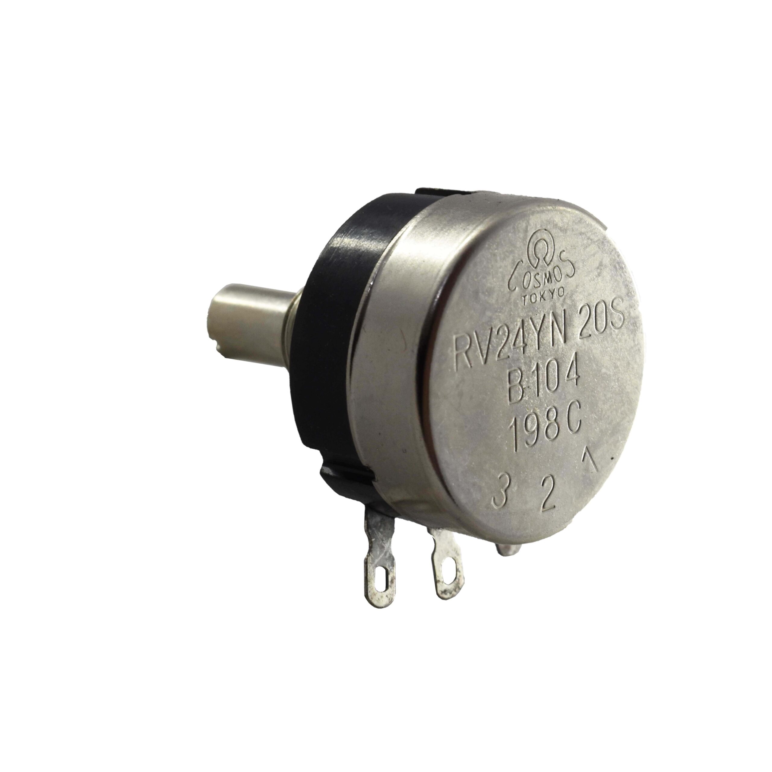 خرید ولوم فلزی 100K اهم تک دور مدل RV24